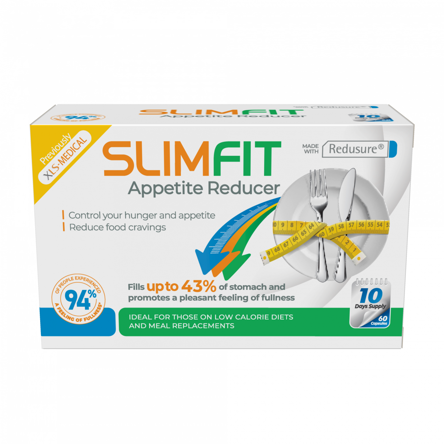 SLIMFIT Appetite Reducer 60 Capsules – Previously known as XLS Medical ...